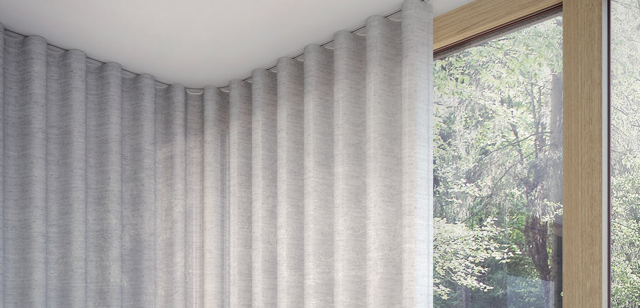 Wave Curtain Tracks by Silent Gliss | PoleDesign.co.uk