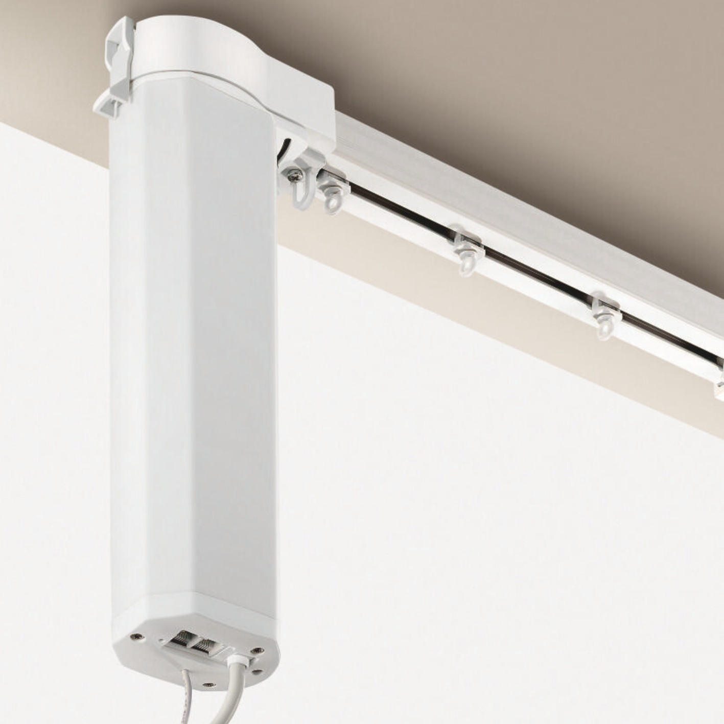 Curtain Track System Electric Curtain Rail For Oversized Windows