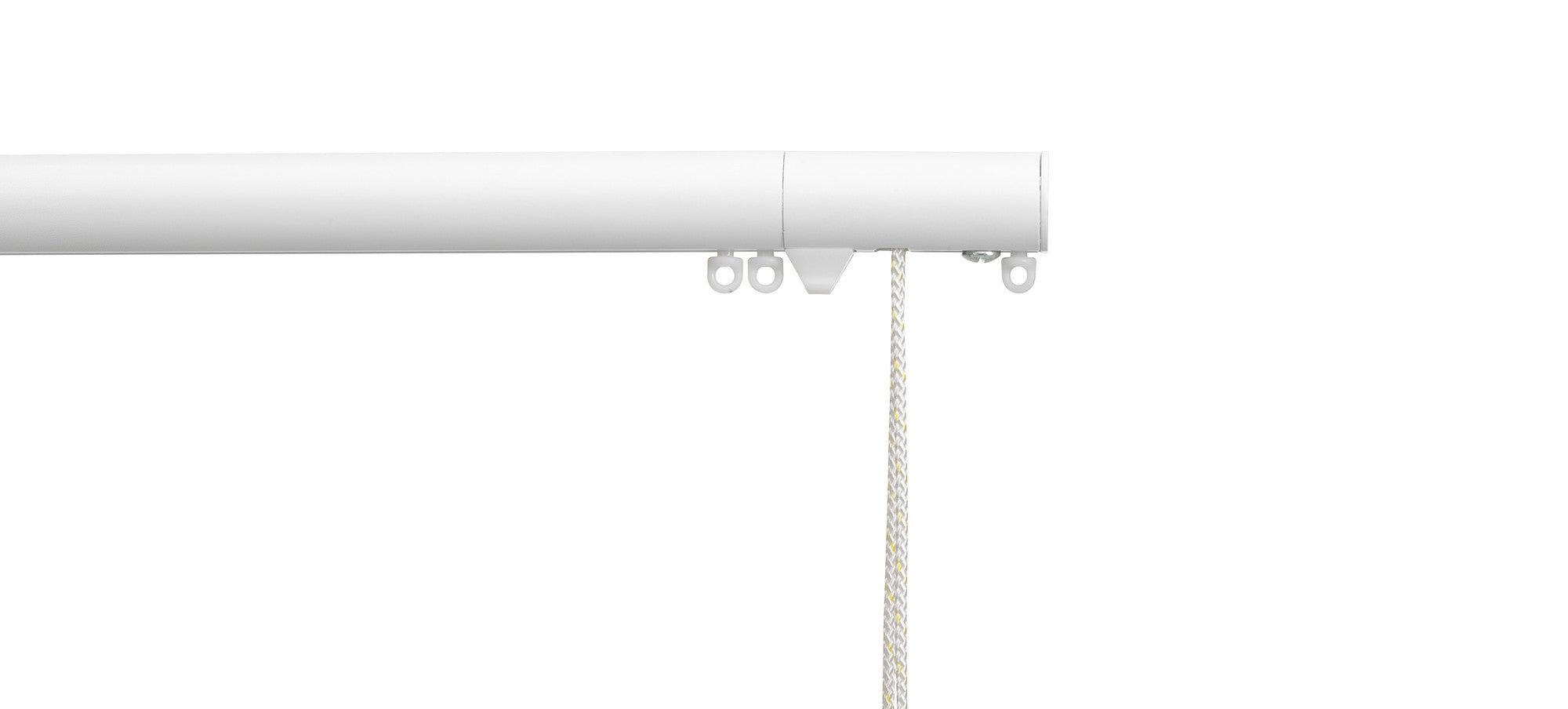 Silent Gliss 7630 Metropole in Matt White | Pole Design UK