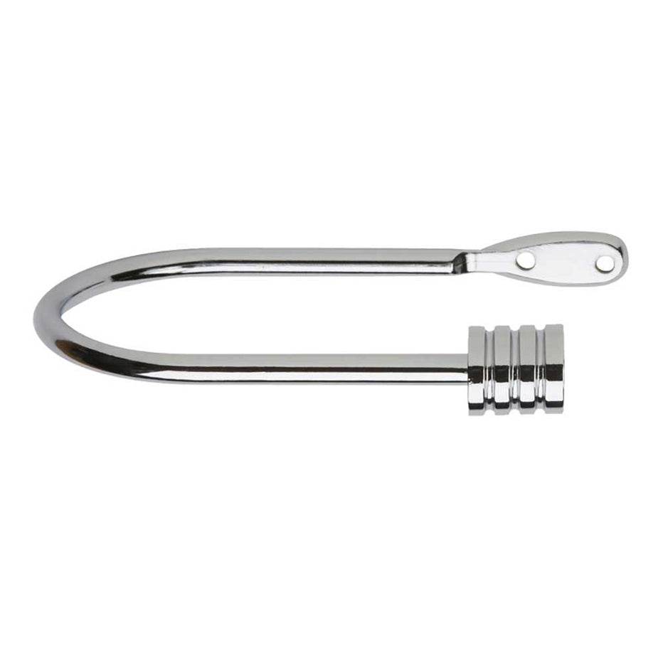 Hallis Neo Stud Holdbacks in Chrome Effect | Pole Design UK