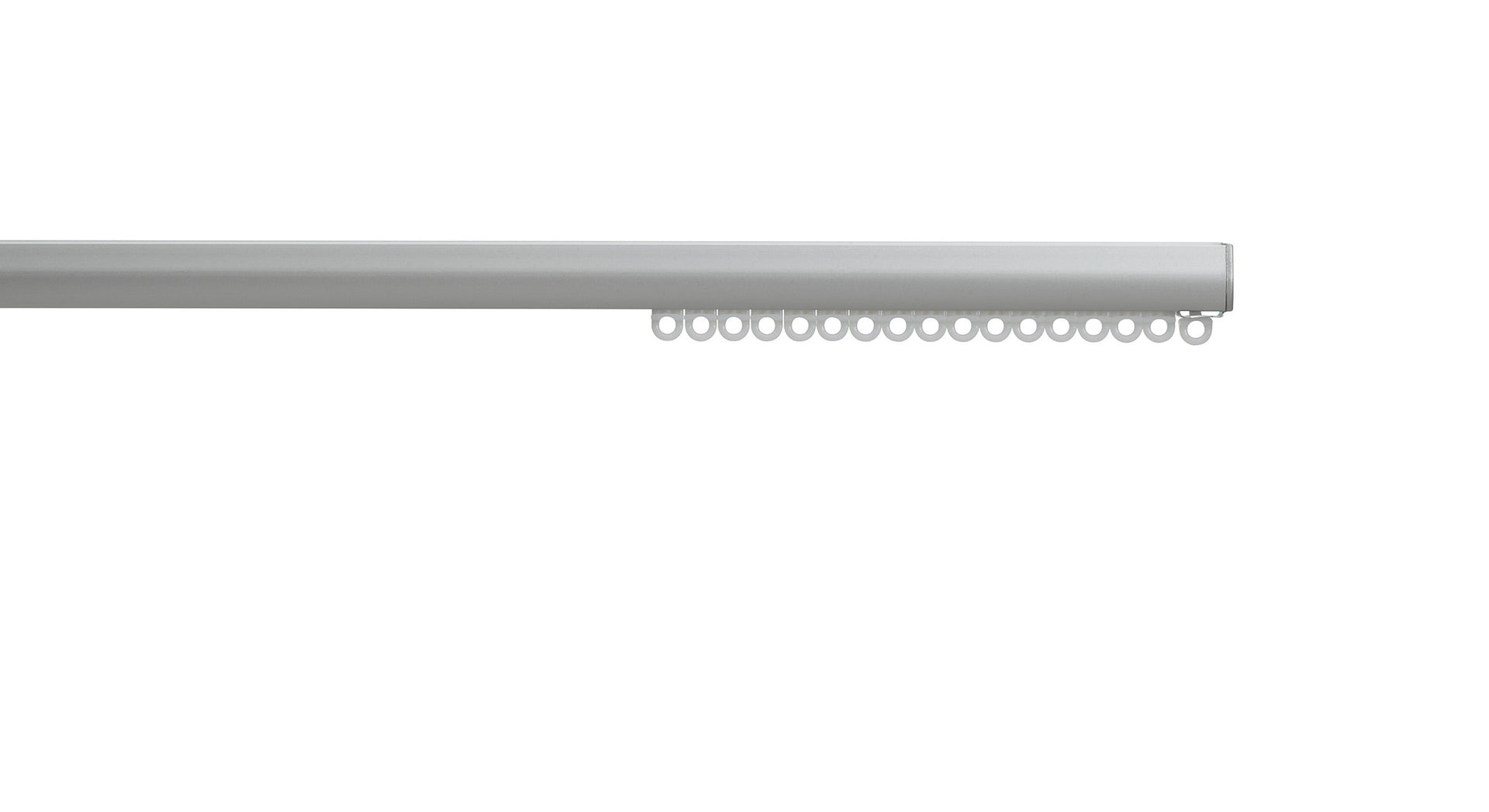 Silent Gliss 6840 Curtain Track in Silver | Pole Design UK