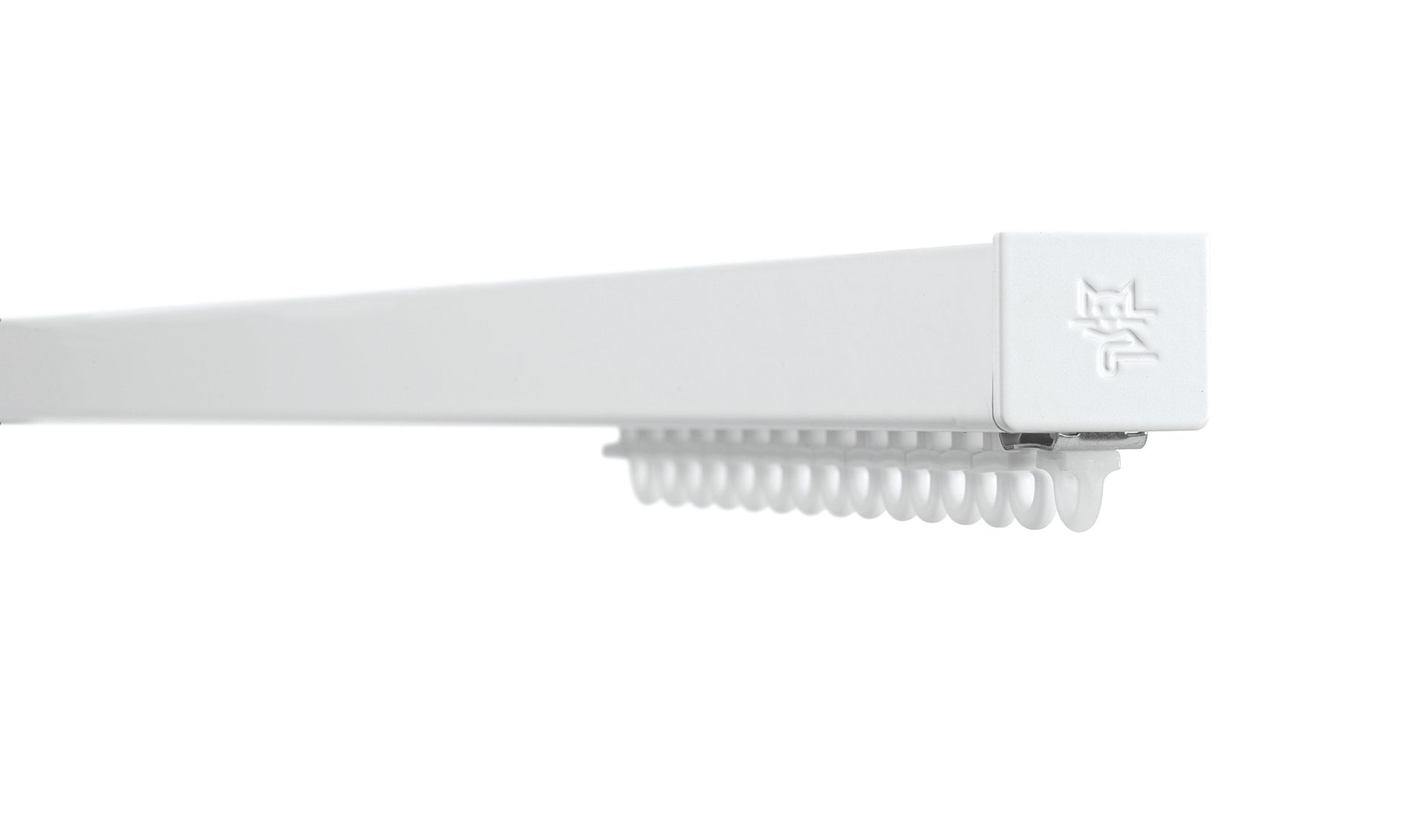 Silent Gliss 6870 Curtain Track in Matt White | Pole Design UK