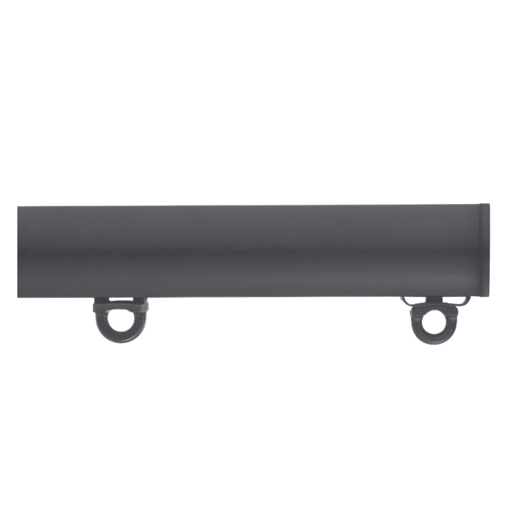 Silent Gliss 7600 Metropole in Black | Pole Design UK