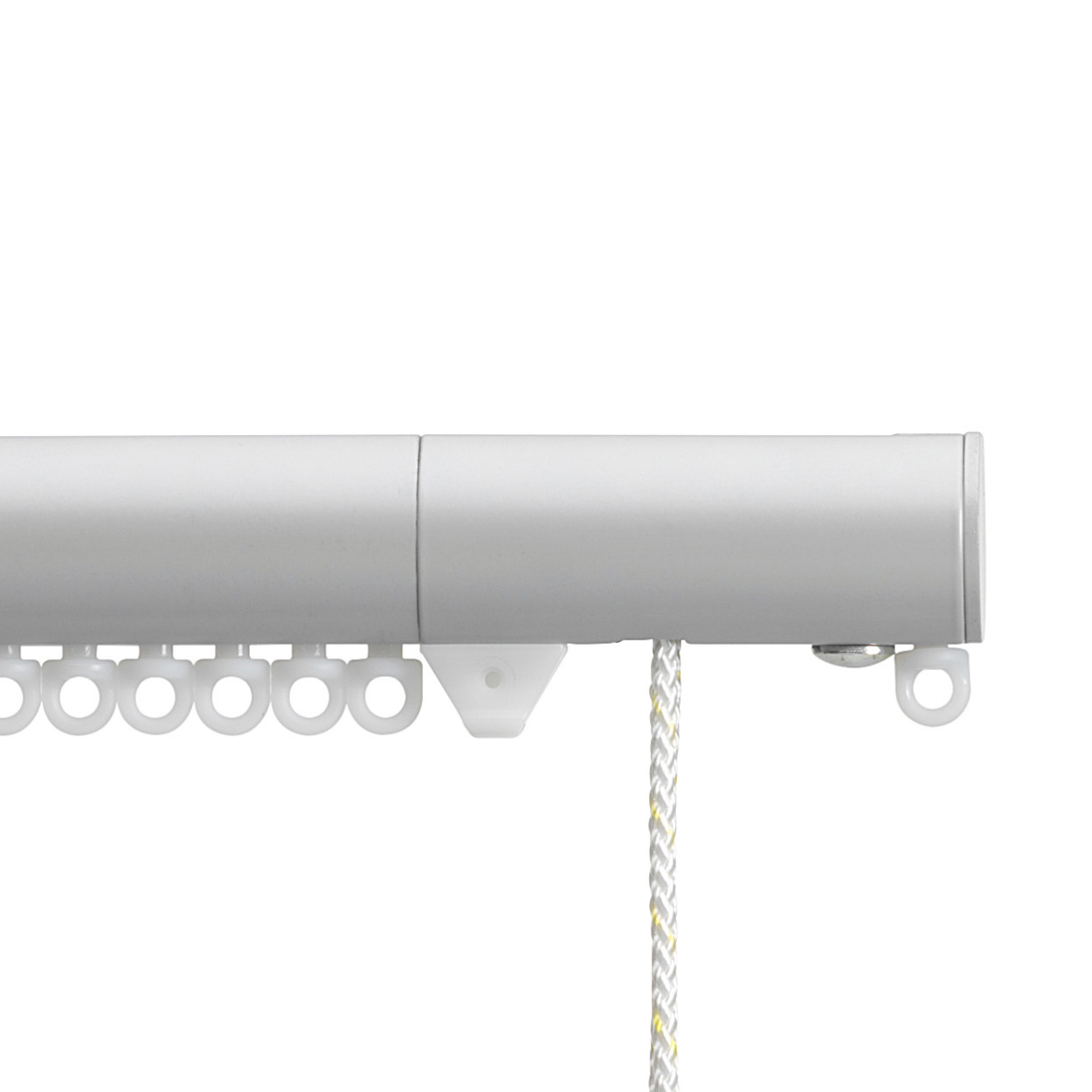 Silent Gliss 7630 Corded Metropole in Anodic Grey | Pole Design UK