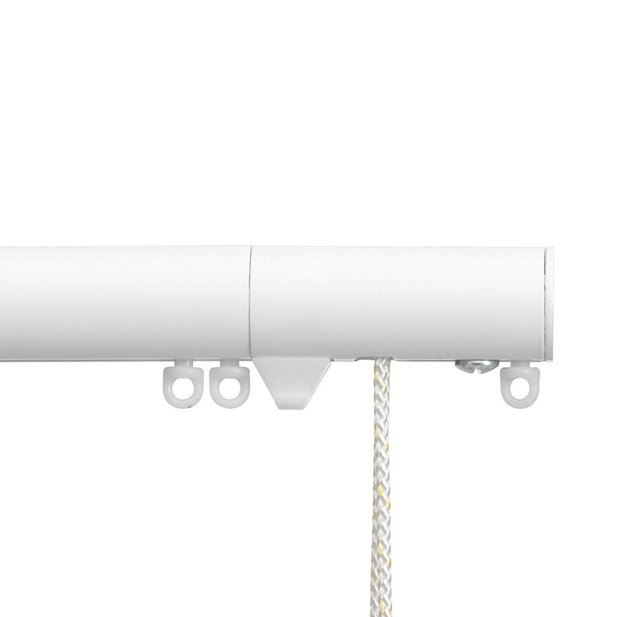 Silent Gliss 7630 Corded Metropole in Matt White | Pole Design UK