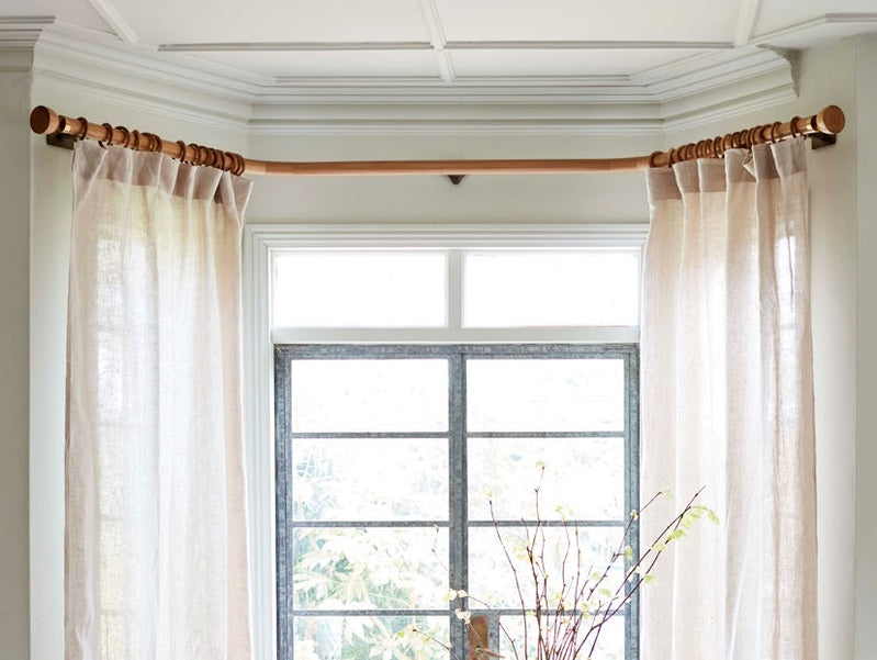 Made to Measure Bay Window Curtain Poles | PoleDesign.co.uk